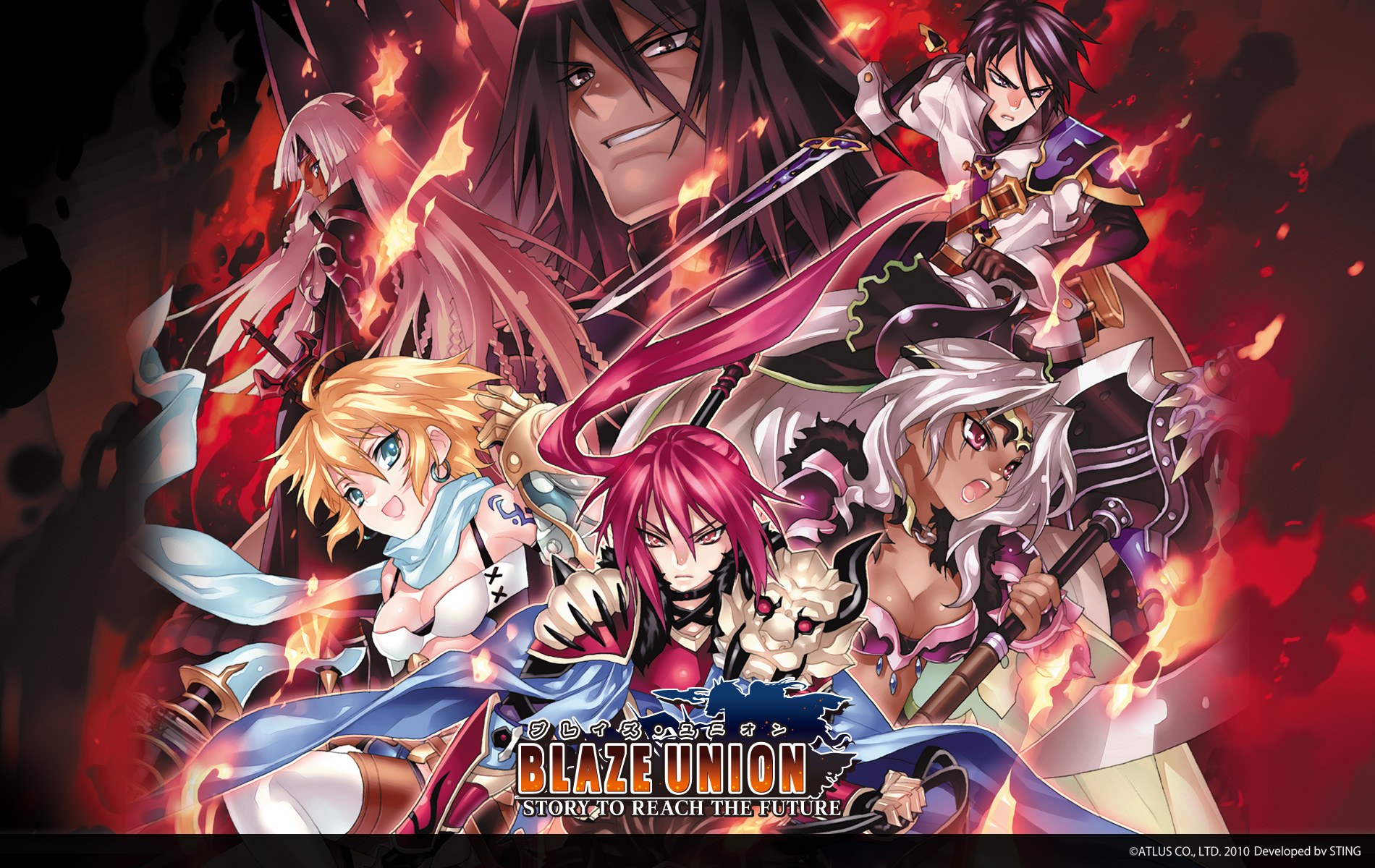 wallpaper: Blaze Union – Garlot and the Blaze Knights | otakuxgamer