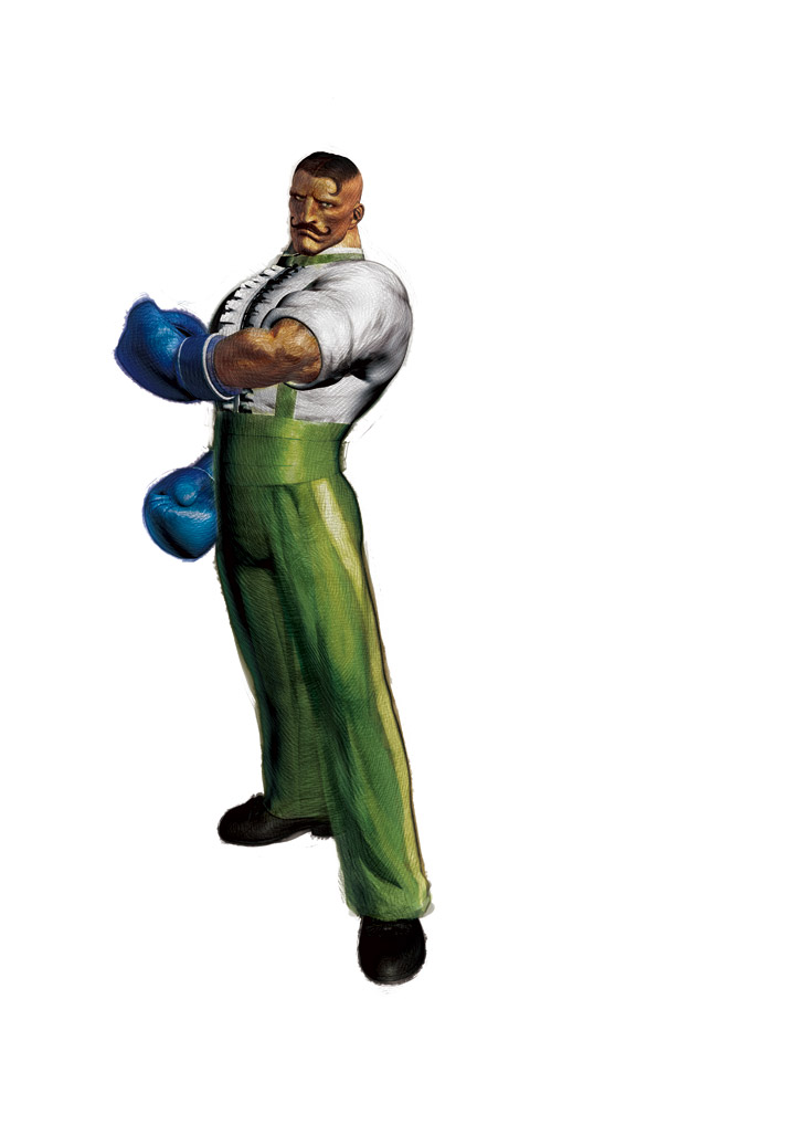 Super Street Fighter IV artwork | otakuxgamer